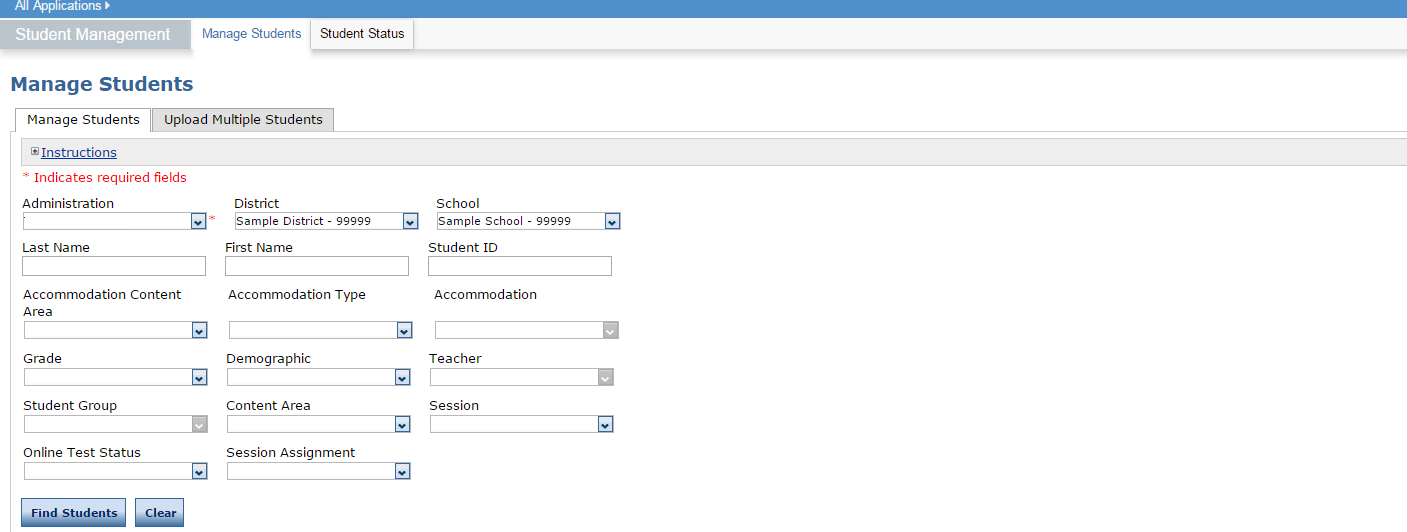 STEP 3: Add Students to the Portal – TerraNova NEXT Training